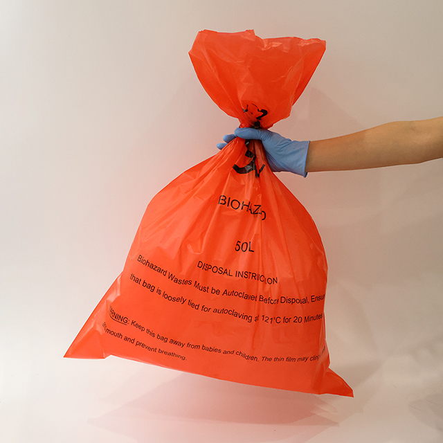 Biohazard Infectious Waste Collection Bag Biohazard Bag from China ...
