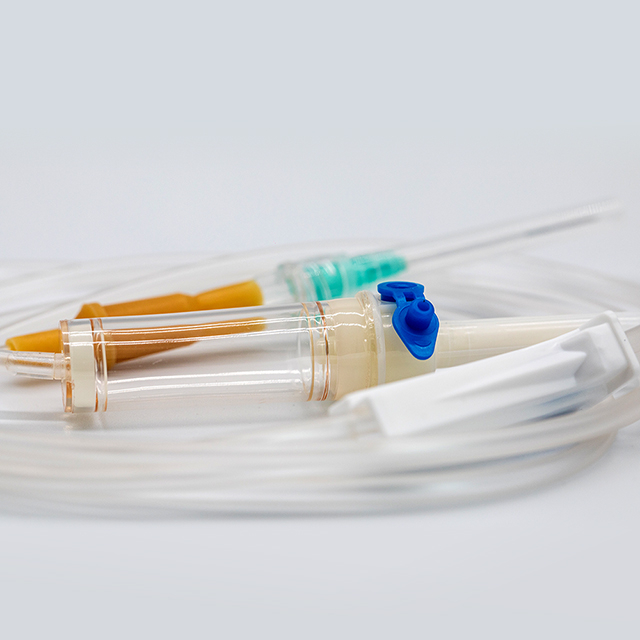Disposable IV Administration Infusion Set with Needle from China ...
