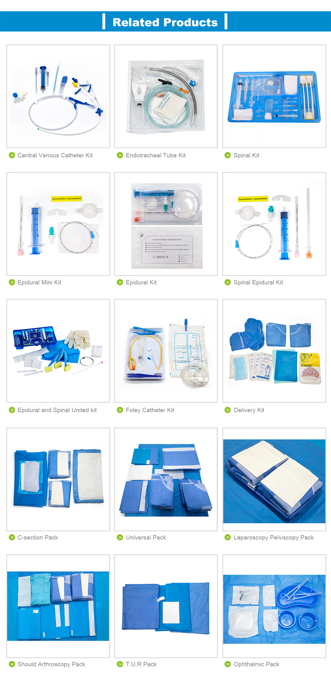 Disposable Sterile Urinary Catheters Foley Catheter Kit from China ...